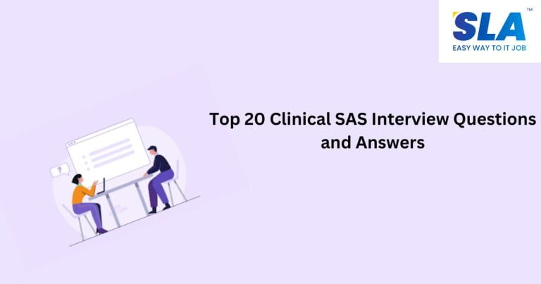 Top Clinical SAS Interview Questions 2025 (Free PDF)